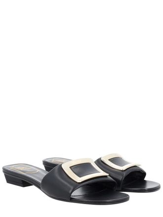 Roger Vivier Belle Mule Sandal - Black