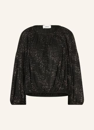 BA&SH Ba&Sh Blusenshirt Torny Mit Glitzergarn schwarz