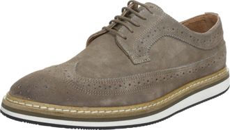 Selected Sel George Suede 16030878, Herren Schnürhalbschuhe, Grau (Grey), EU 44