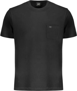 Lee Homme, Tops, Noir, Taille: 2XL T-Shirt Manches Courtes