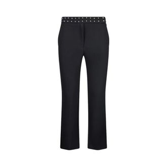 Liu Jo Femme, Pantalons, Noir, Taille: 34 FR Chino Cropped Pantalons