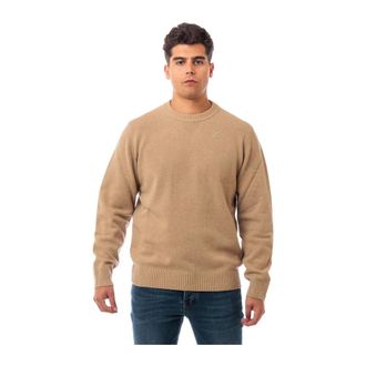 K-Way Sebastien Lambswool - Homme - Pulls - Brun - Taille: 2XL