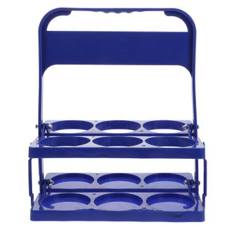 Soimiss Faltbarer Bierflaschentr&auml;ger Tragbarer Getr&auml;nkekorb Handlicher Flaschenhalter f&uuml;r Bierflaschen Leichtes Kunststoff Design mit Glatten Kanten f&uuml;r Party