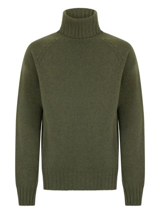 Malo roll neck sweater - Vert