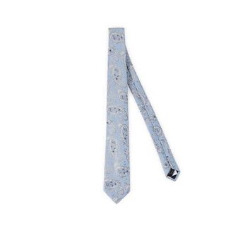 Au Printemps Paris Cravate &agrave; motif en soie