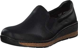 Rieker Fr&uuml;hjahr/Sommer, Damen Slipper, Schwarz (Schwarz 00), 39 EU (6 UK)