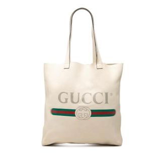 Gucci Pre-owned Vintage Tote Bag - - Pre-owned - Damen - Beige - ONE SIZE