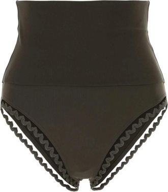 Eres Eres, Femme, Maillots de bain, Brun, Taille: 42 FR Culotte de bikini en nylon stretch