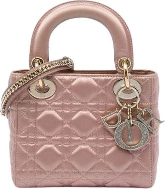 Dior Pre-owned Lady Dior - Femme - Pre-owned - Rose - Taille: ONE Size