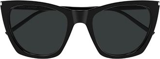 Saint Laurent SL 214 Kate Thin Sonnenbrille - - Accessories - Damen - Schwarzk - 55 MM