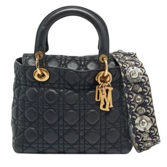 Dior Pre-owned Lady Tote - - Pre-owned - Damen - Blau - ONE SIZE