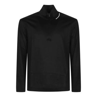 Emporio Armani Homme, Tops, Noir, Taille: 2XL T-shirt &agrave; logo