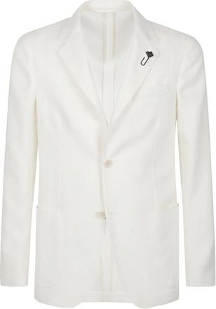 Lardini Homme, Vestes, Blanc, Taille: XL Roma Jacket