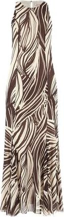 Guess Robe imprim&eacute;e &agrave; col rond sans manches