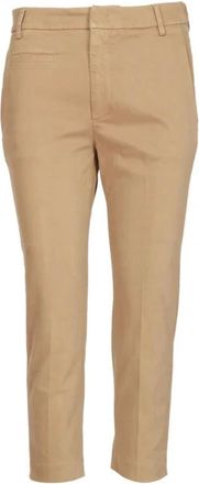 Dondup Femme, Pantalons, Beige, Taille: 38 FR Ariel Chinos