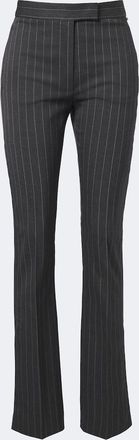 Sportmax Schlaghose aus einem Wollgemisch