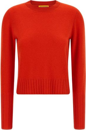 Guest In Residence Femme, Pulls, Rouge, Taille: 40 FR Shrunken Crew