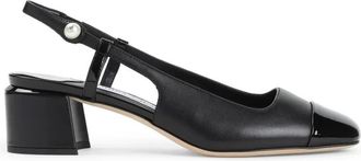 Jimmy Choo London Hohe Schuhe - Black Patent Nappa Leather Elisa Sb 45 Pumps - Gr. 36,5 (EU) - in Schwarz - für Damen