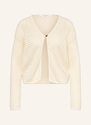 Selected Strickjacke weiss