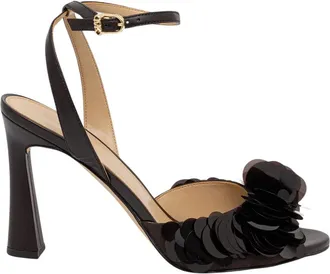 Michael Kors Femme, Chaussures, Brun, Taille: 38 EU Sandale Loretta &agrave; Paillettes