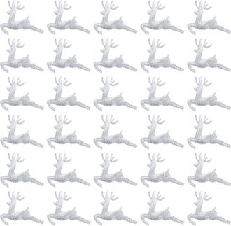 Angoily 100st&uuml;cke Vlies-elch-konfetti Zartes Party-konfetti Exquisites Glitzerkonfetti f&uuml;r Bastel und Dekorationsprojekte Geeignet f&uuml;r Weihnachtsfeiern und Fa