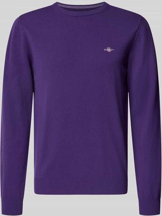 GANT Regular Fit Pullover aus reiner Wolle