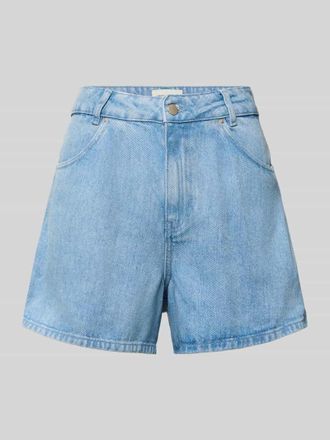 Moss Copenhagen Straight Fit Shorts aus reinem Lyocell Modell Saphina