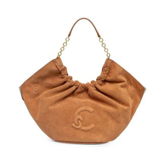 Coccinelle Sac hobo Smash en daim - Femme - Sacs - Brun - Taille: ONE Size