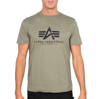 Alpha Industries Alpha Industries Herren Basic T-Shirt,Grün (Olive 11), XX-Large