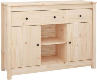 vidaXL Buffet 100x35x74,5 cm Bois massif de pin