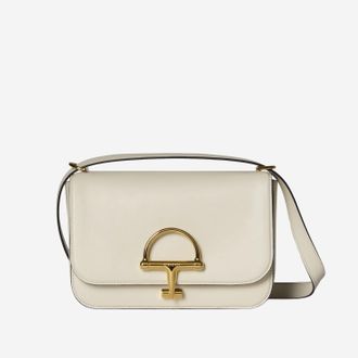 Gucci Womens Siena Small Shoulder Bag White Calfskin