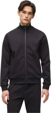 Karl Lagerfeld Homme, Sweatshirts et sweats &agrave; capuche, Noir, Taille: L Veste Sportive avec Bande Logo