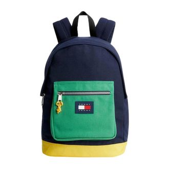 Tommy Jeans Casual Beach Hiker Rucksack Blau - - Bags - Damen - Mehrfarbig - ONE SIZE