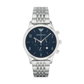 Emporio Armani Chronograph-Uhr - - Accessories - Herren - Grau - ONE SIZE