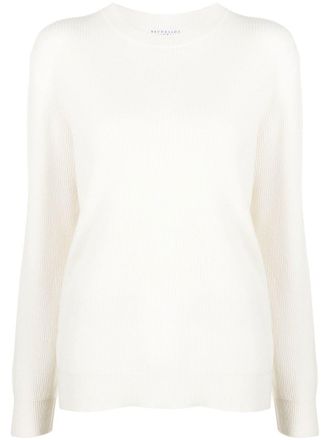 Brunello Cucinelli pull à col bateau - Tons neutres