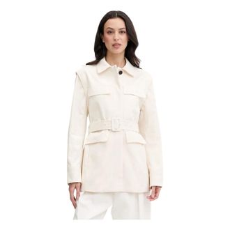 Karl Lagerfeld Einknopfmantel - - Coats - Damen - Beige - L