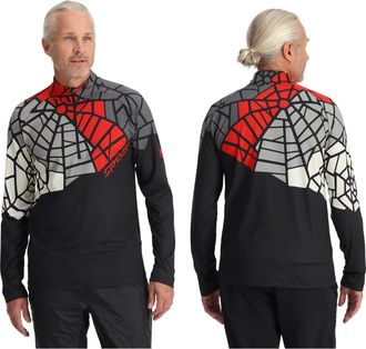 Spyder Rollkragenpullover Spyder Vital 1/2 Zip Herren Skirolli Funktionsshirt 38A014411 BLK1