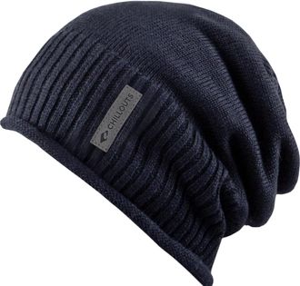 Chillouts Etienne Hat, Longbeanie, Unisex Mütze, Einheitsgröße OneSize, Navy