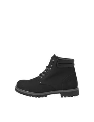 Jack & Jones Bottines &agrave; lacets Jfwstanton en nubuck pour homme, anthracite, 40 EU