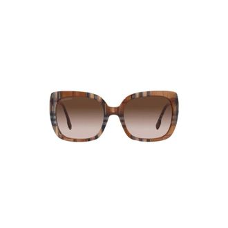 Burberry unisex, Accessoires, Brun, Taille: 54 MM Authentiques Lunettes Caroll avec Qualit&eacute; Premium