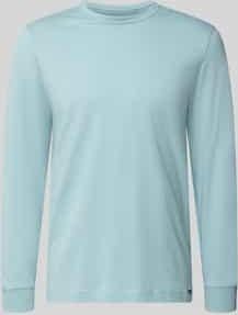 Tom Tailor Regular Fit Langarmshirt aus reiner Baumwolle