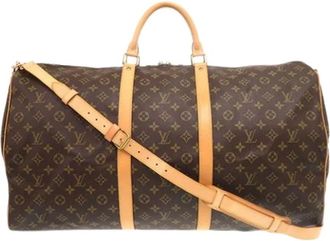 Louis Vuitton unisex, Pre-owned, Brun, Taille: ONE Size Keepall Bandouliere 60 doccasion