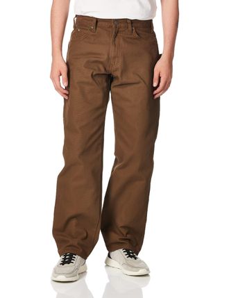 Dickies DU336 Weatherford-Hose, BR 34R, Größe 127, Braun, Holz, Bundweite: 97 cm, beinlänge: 81 cm (38 W / 32 L)