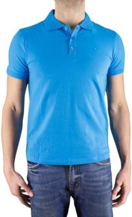 Billtornade Polo Manches Courtes Logo brodé Classsic - M Bleu Roi
