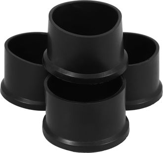 Hemobllo rutschfeste Gummif&uuml;&szlig;e M&ouml;belbeinkappen 4 St&uuml;ck Rund f&uuml;r Stuhl und Tischbeine Wasserfeste Bodenschoner f&uuml;r Hartholzb&ouml;den Schutz im Wohn und B&uuml;robereich