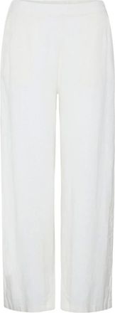 Ichi Ichi, Femme, Pantalons, Blanc, Taille: 46 FR IHKate Wide Pantalons