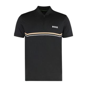 HUGO BOSS Polo - - Tops - Herren - Schwarzk - S