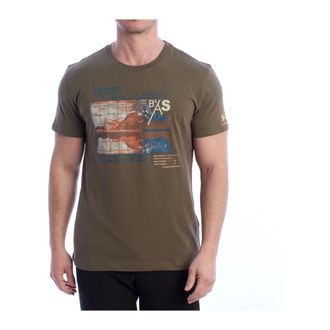 La Martina Herren Grafik T-Shirt - - Tops - Herren - Gr&uuml;n - 3XL