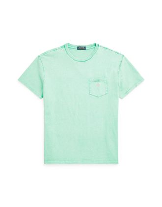 Ralph Lauren CLASSIC FIT COTTON-LINEN POCKET T-SHIRT