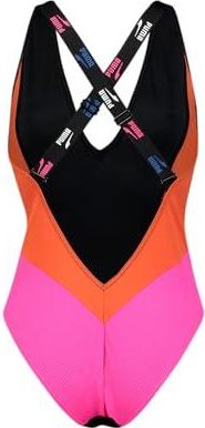 Puma Swimsuit, Black Combo, M Femme